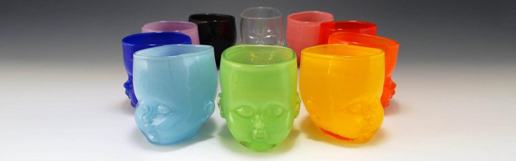 The Original Baby Head Cup - Handmade Glassware